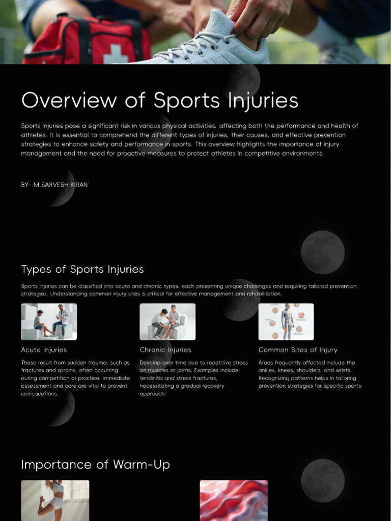 Overview of Sports Injuries | PDF | Medical Specialties | Diseases And ...