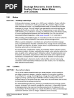 Outfall and Culvert Design Guidelines | PDF | Stream | Road