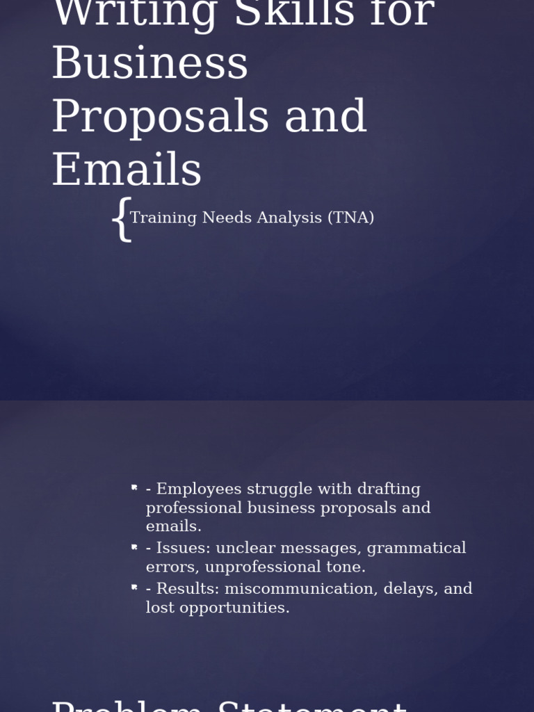 TNA report | PDF