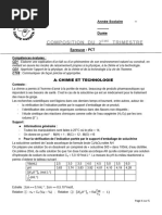 Epreuve de P.C.T - Examen Blanc BAC 2026 - Diocésain Parakou (Série C ...