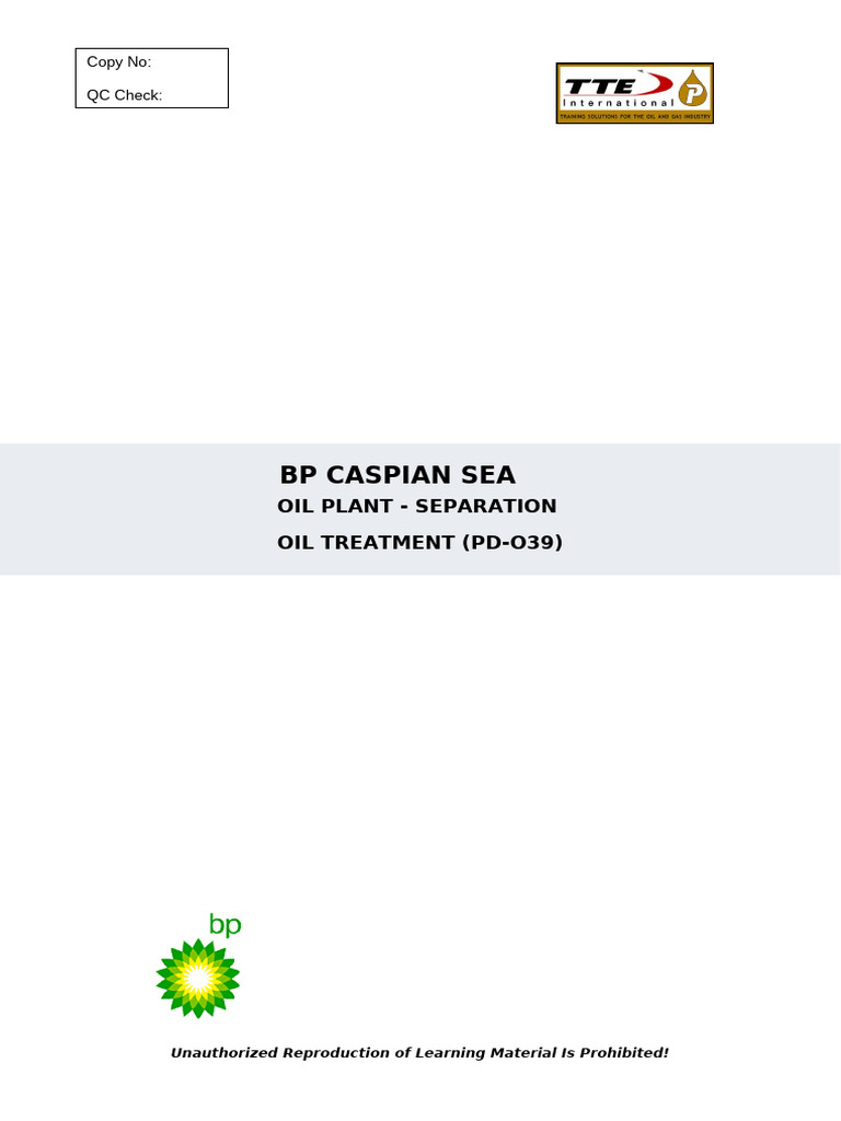 PD-039 Oil Treatment | PDF | Emulsion | Colloid