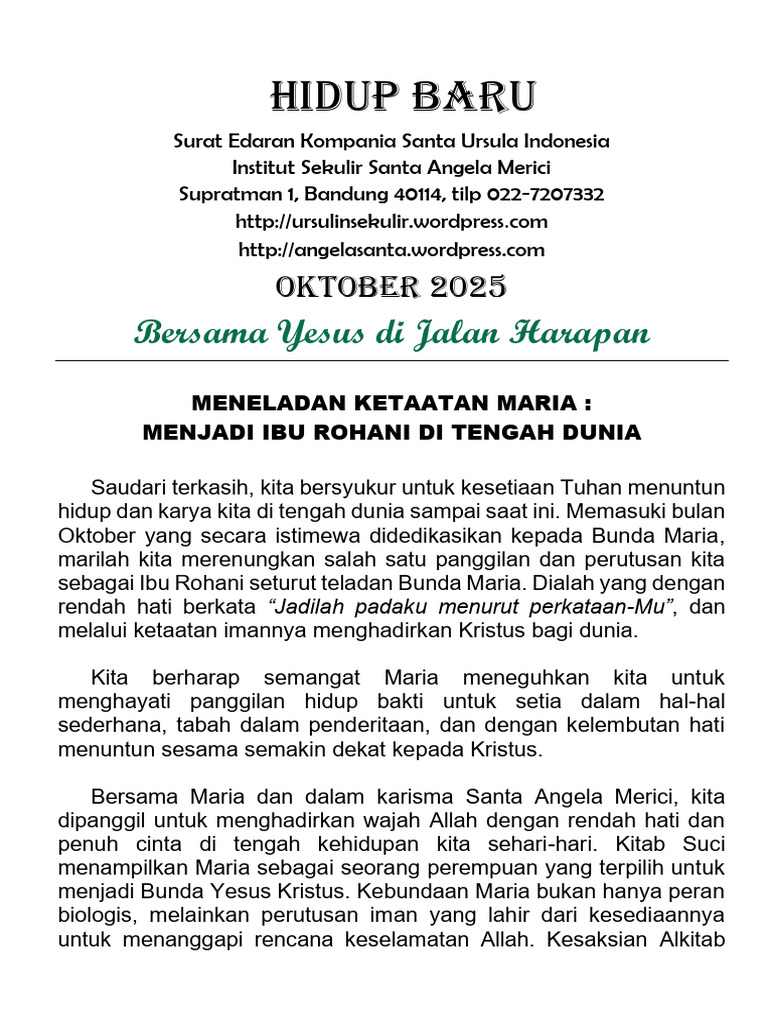 US HB Okt 2025 | PDF