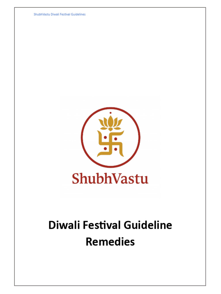 Diwali Festival Guideline Remedies | PDF | Mantra | Hindu Worship