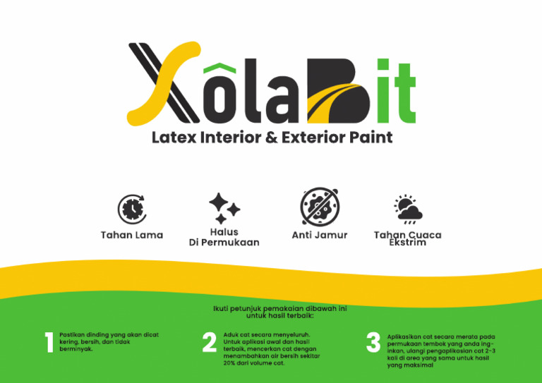 Label Kaleng Cat Latex | PDF