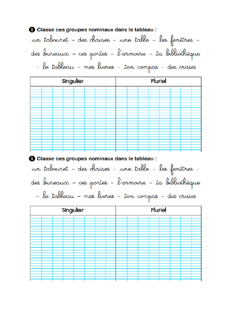 Exercice 3eme Séance | PDF