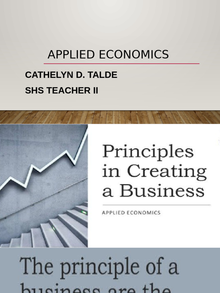 Applied Economics | PDF