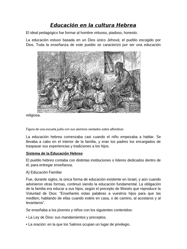 Educasion 3 | PDF | Tora | Jesús