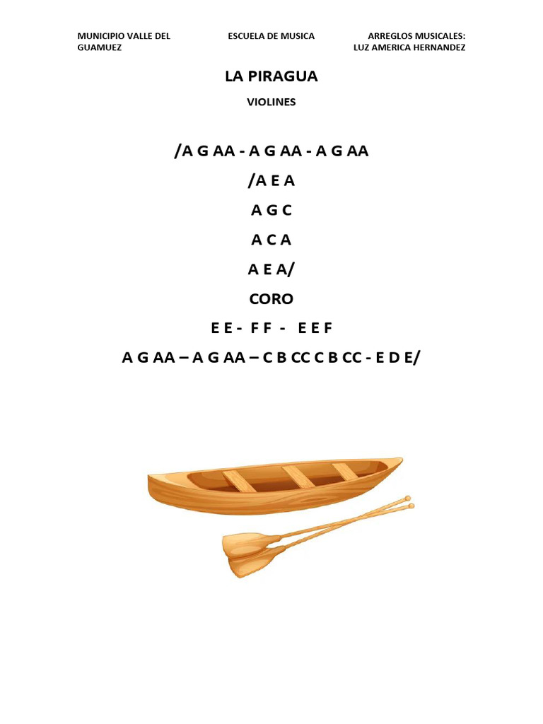 PIRAGUA VIOLINES | PDF