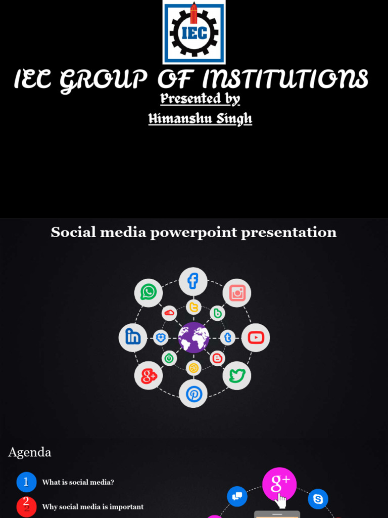 Iec Group of Institutions: Presented by Himanshu Singh | PDF | Popular ...