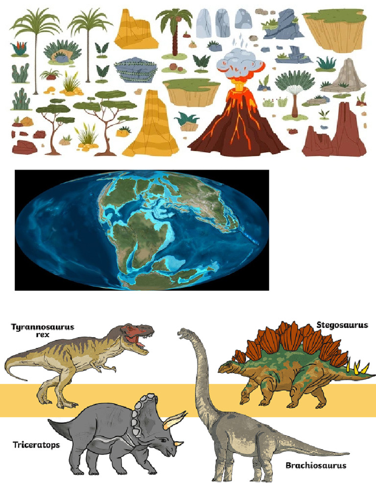Dinosaurs Were Ancient Reptiles That Lived Millions of Years Ago During ...