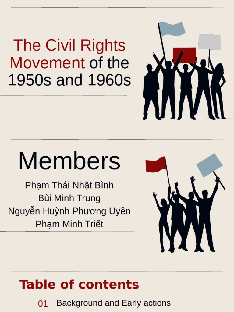Unit 8 The Civil Right Movements of The 1950s and 1960s | PDF | Martin ...