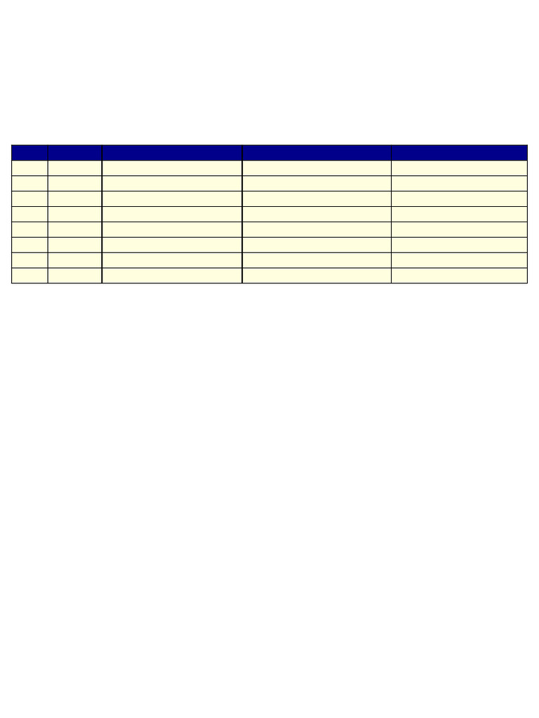 PCM Calendar Schedule v2 | PDF