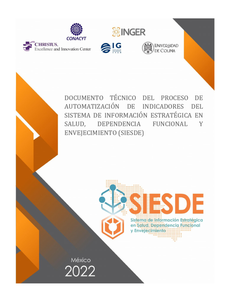 Documento Tecnico de Automatizacion de Indicadores (CONACYT MX) | PDF | Información | Python ...
