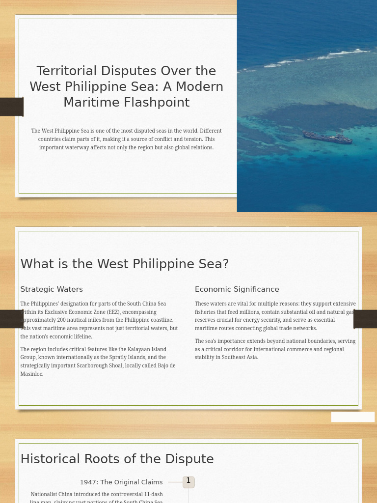 West Philippine Sea Territorial Disputes | PDF | International ...