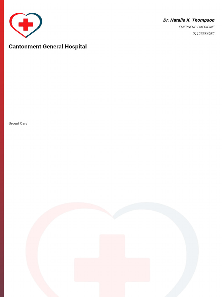 Doctor Note With Signature | PDF