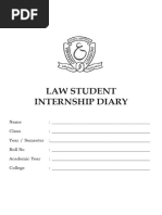 Internship Log Book Template | PDF