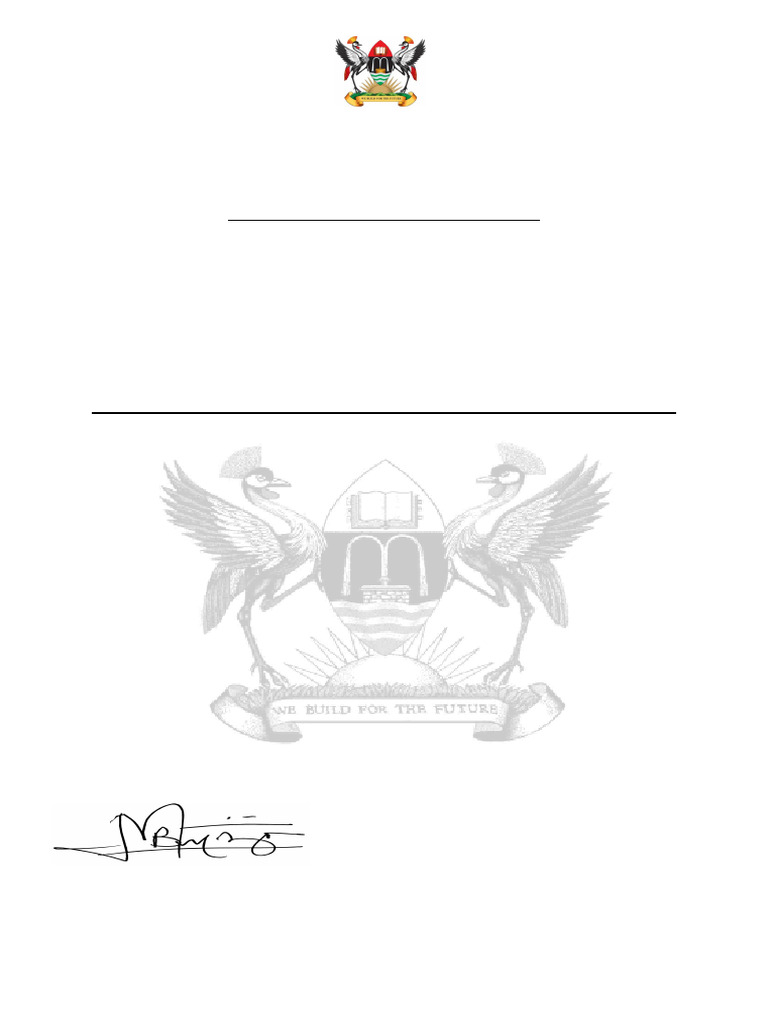 Makerere University: Provisional Admission Letter | PDF | Academia ...
