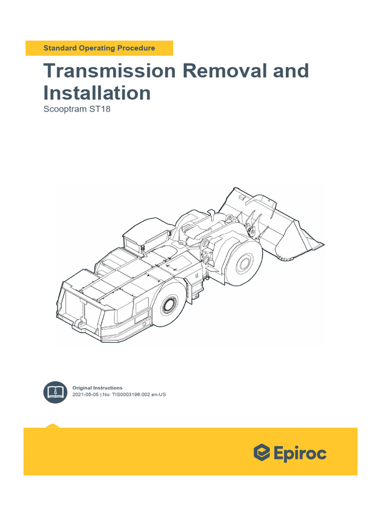 Procedimiento de Instalación Transmission ST18 T32 | PDF | Personal ...