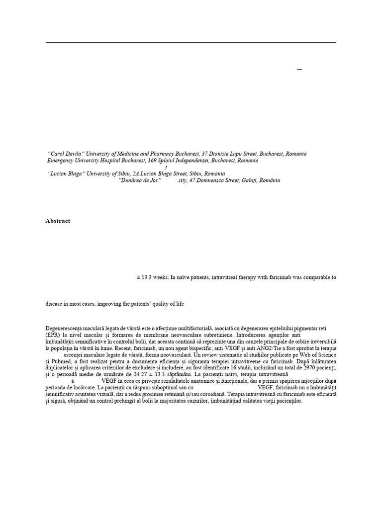 Farmacia Combined anti-ANG2 and anti-VEGF in AMD | PDF | Endothelium ...