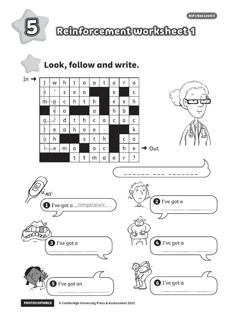 Reinforcement Worksheet 1 | PDF