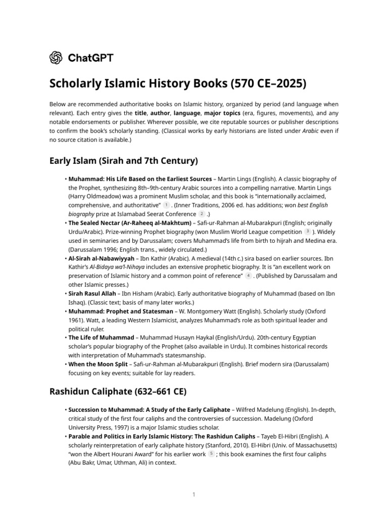 Abbasid Caliphate Overview and Resources | PDF | Caliphate | Ali