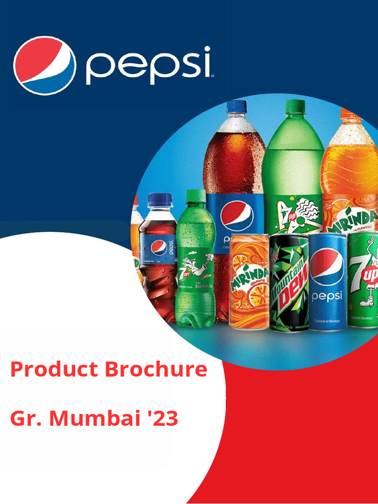 Pepsi Product Pricing Brochure | PDF