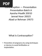 UKMEC Contraception Summary Table | PDF | Birth Control | Blood Pressure