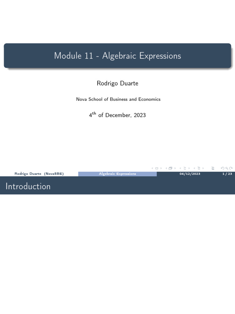 Algebraic Expressions | PDF | Factorization | Multiplication