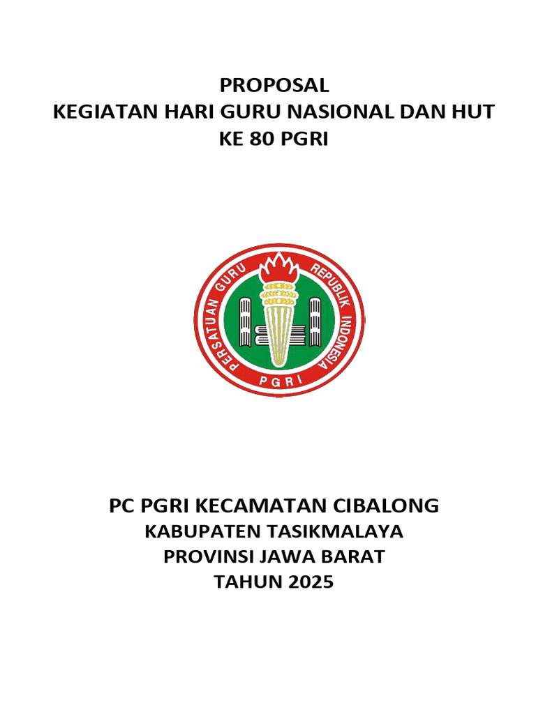 proposal porguru 2025 CV ERLANGGA | PDF