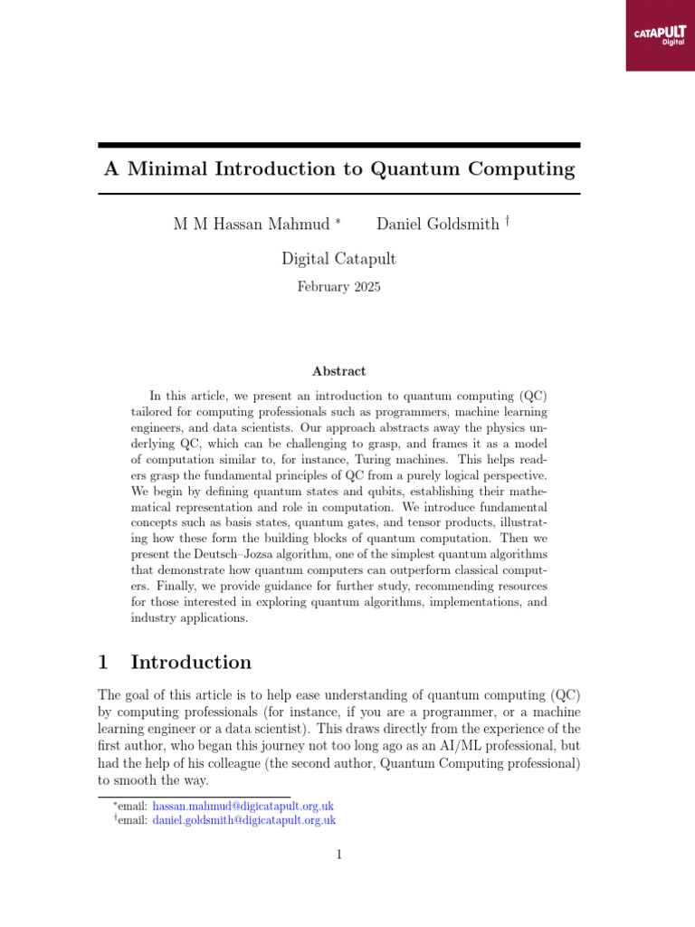 QC_Intro | PDF | Quantum Computing | Tensor