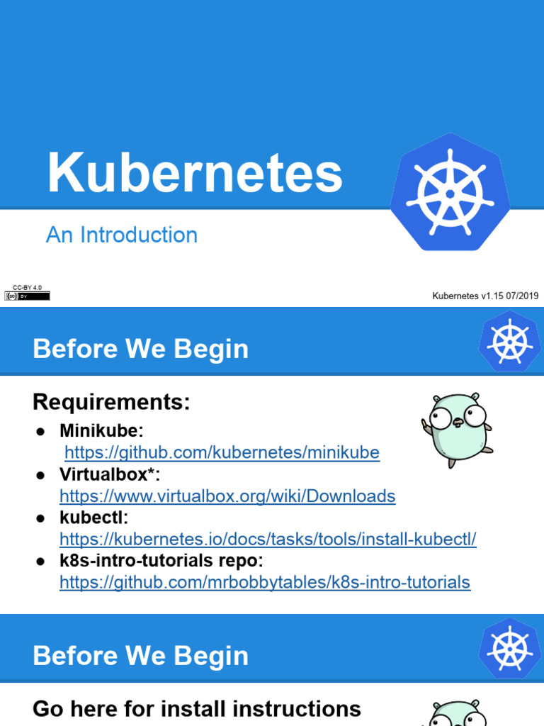 Kubernetes 1.15: A Comprehensive Guide | PDF | Computer Architecture ...