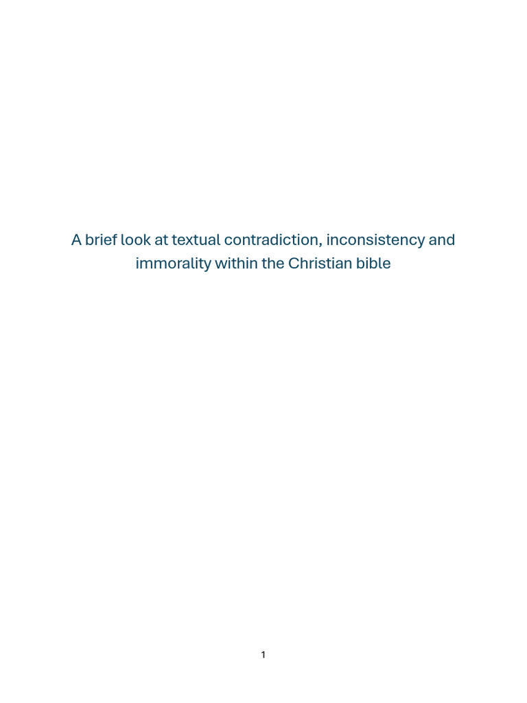 A Brief Look at Biblical Contradictions and Incons - 250417 - 151829-1 ...