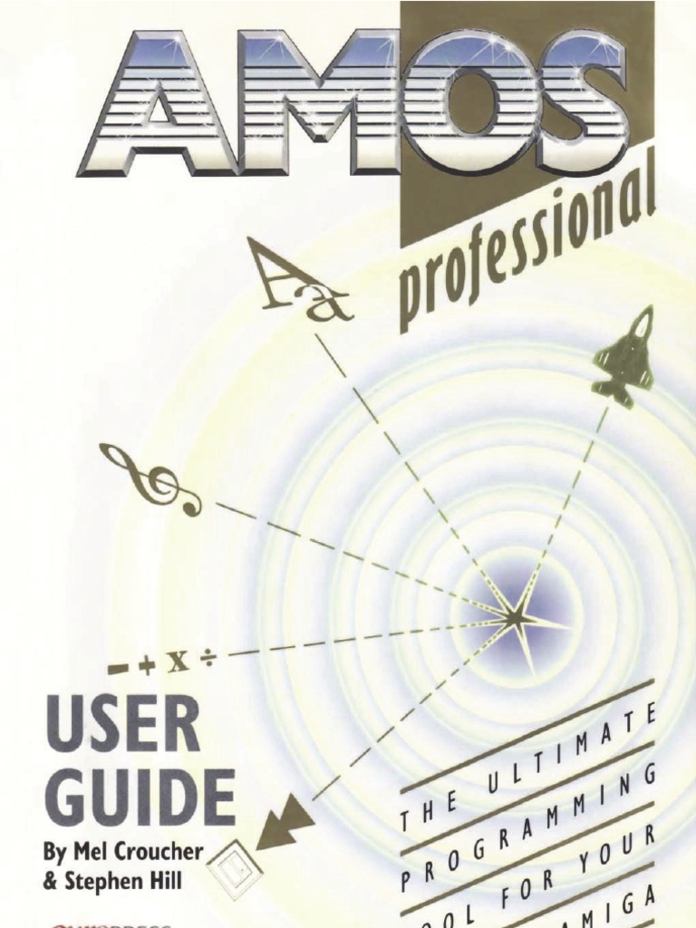 Amos Professional Manual | PDF | Button (Computing) | Menu (Computing)