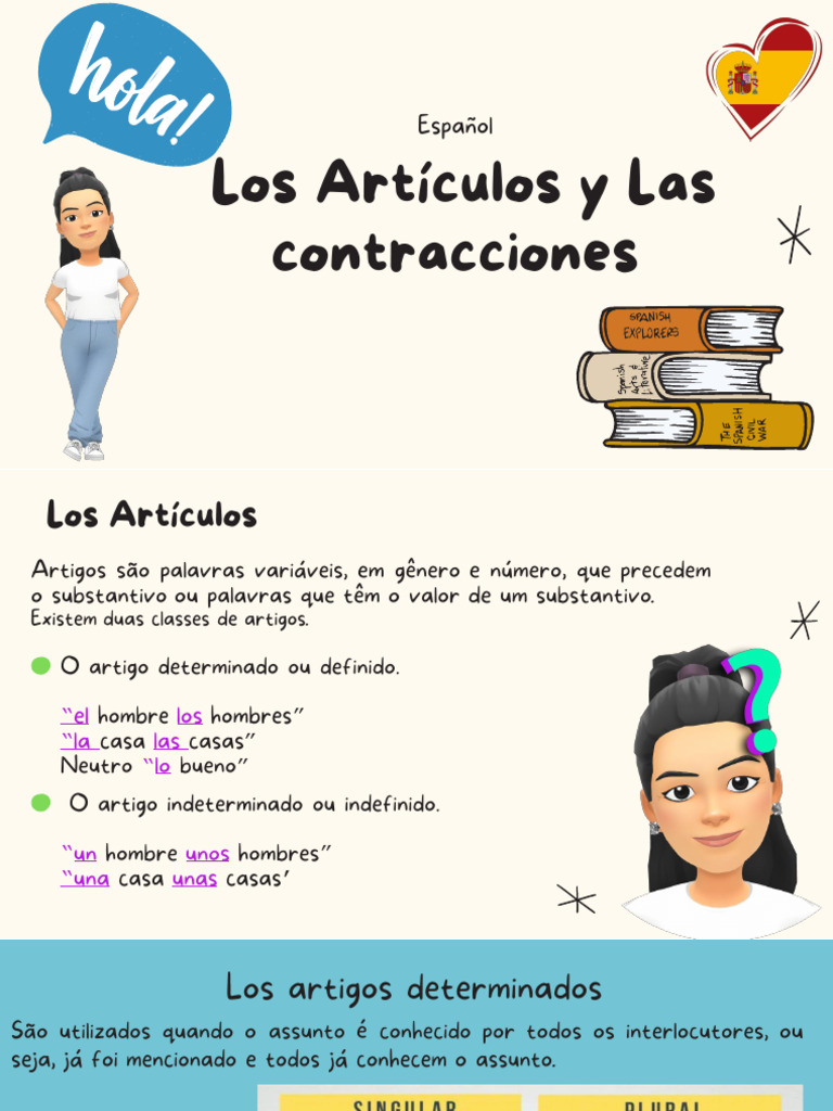 Artículo Definidos e Indefinidos | PDF
