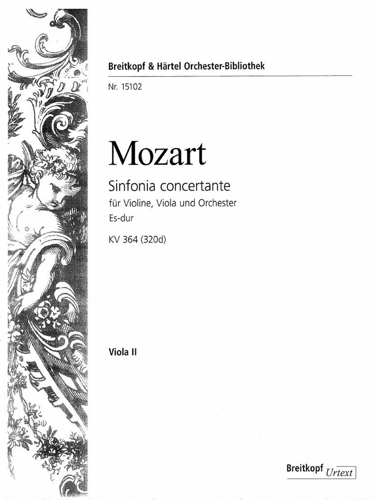 08 - Viola II (Mozart, Sinfonia | PDF