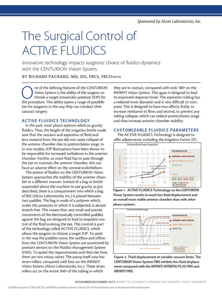 Active Fluidics in Cataract Surgery | PDF | Ophthalmology