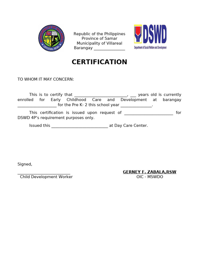 4ps Certification | PDF