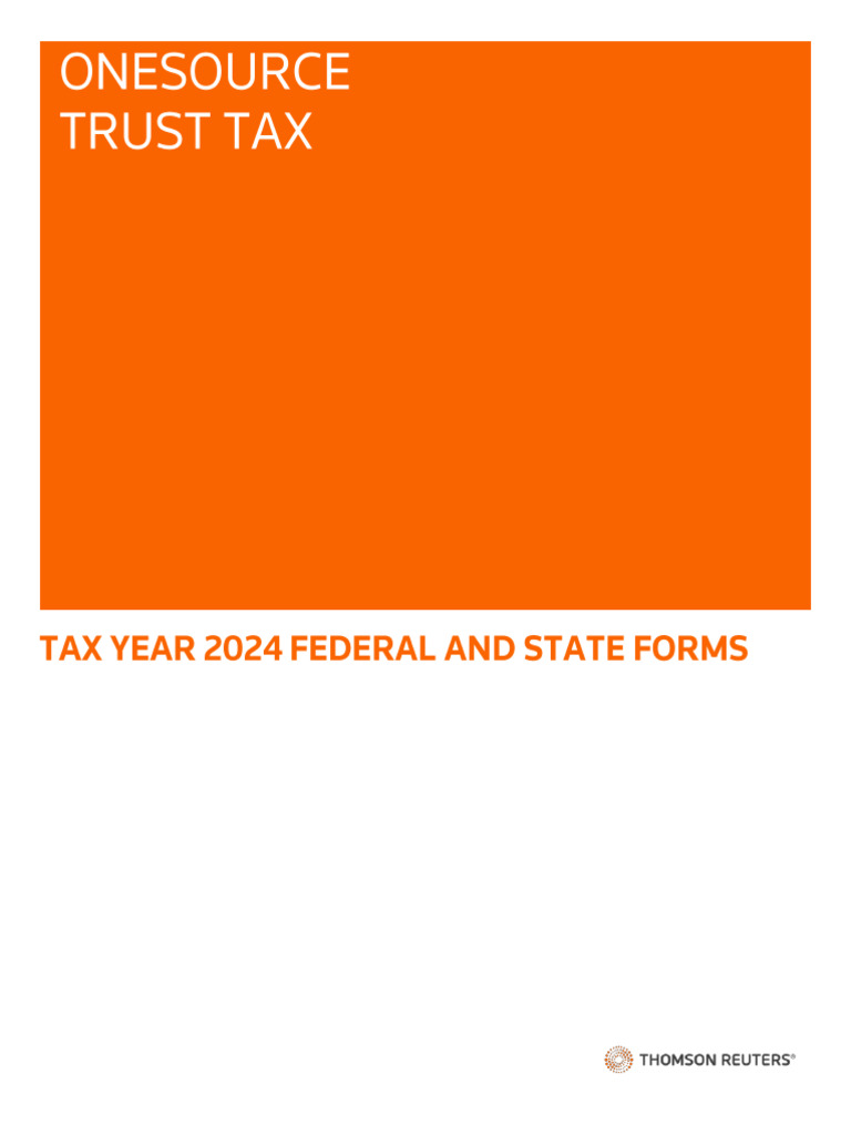 2024 Federal and State Forms | PDF | Irs Tax Forms | Tax Deduction