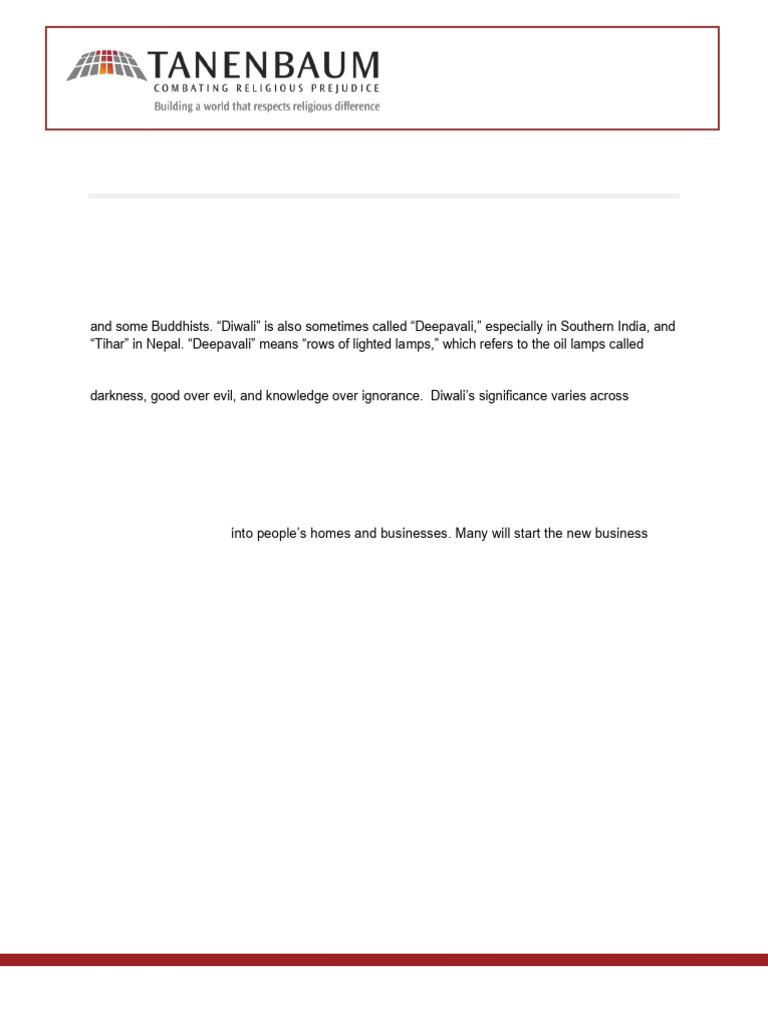 2025-Diwali-and-Bandi-Chhor-Diwas-Fact-Sheet | PDF | Indian Religions