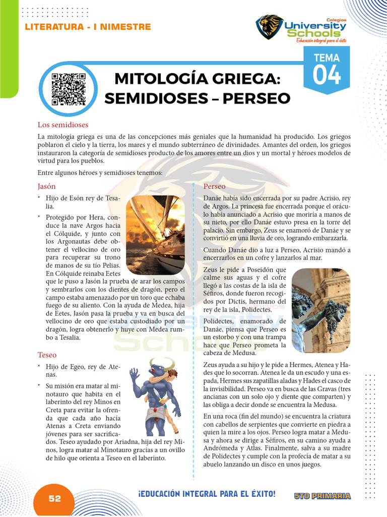 Semidioses - Perseo | PDF | Jason | Argonautas