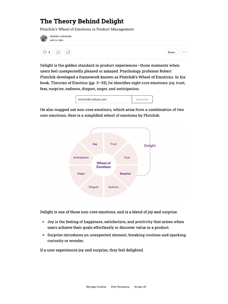The Theory Behind Delight | PDF