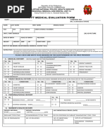 PNP PFT Form 2025 for Officers | PDF | Physical Attractiveness ...