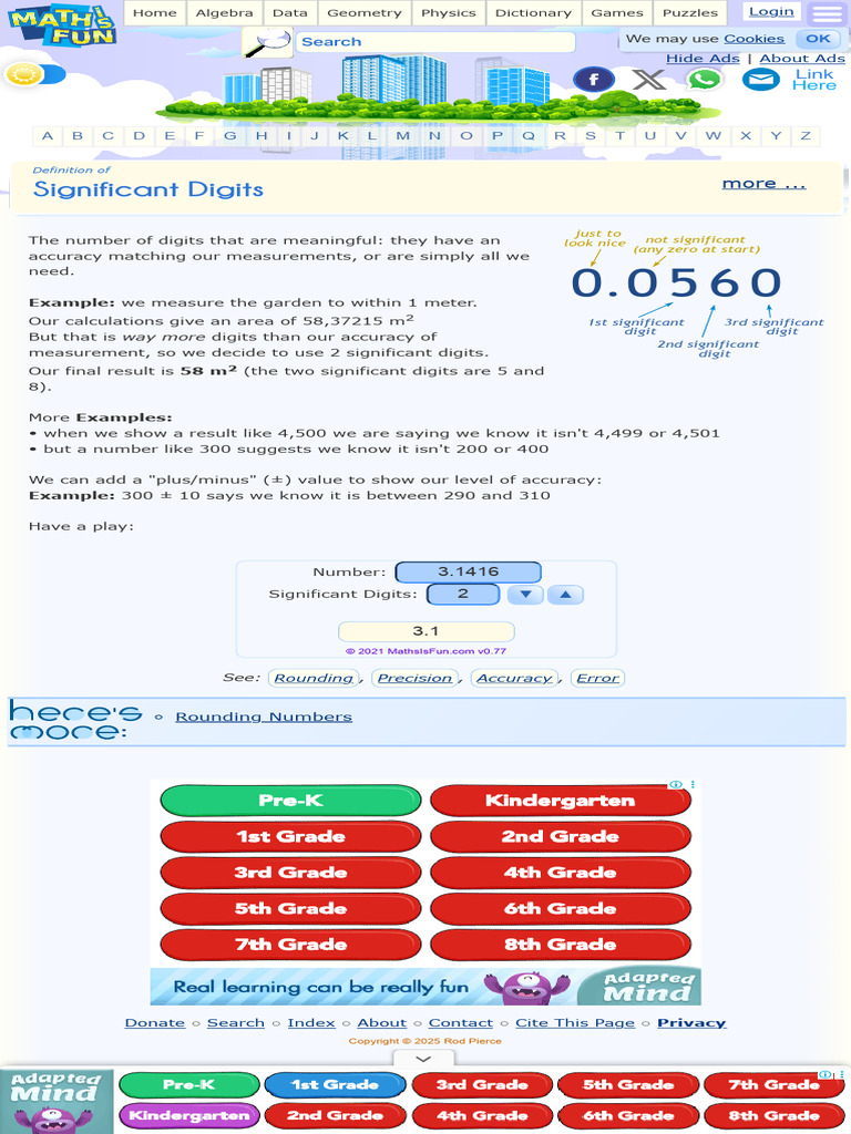 Significant Digits Definition (Illustrated Mathematics Dictionary) | PDF | Significant Figures ...