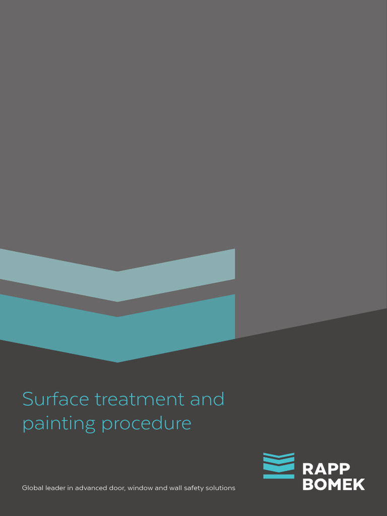Surface Treatment & Painting Procedure | PDF | Paint | Stainless Steel