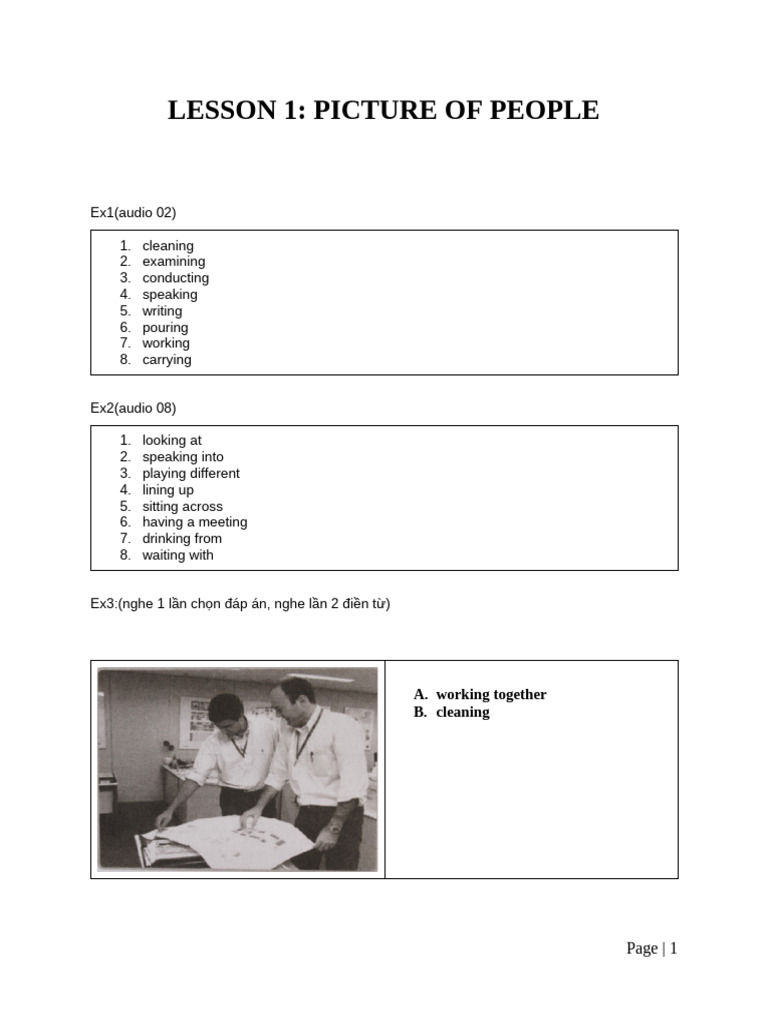 L1 Key | PDF