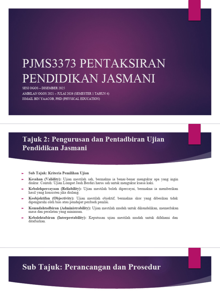 Slaid Nota Ringkas Tajuk 2 Pjms3373 | PDF