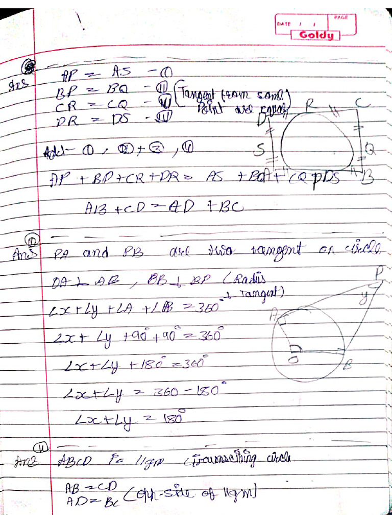 Class 10th Maths Sample Paper Solution | PDF