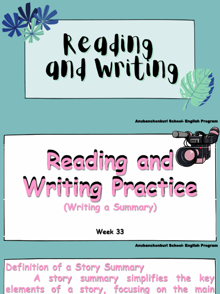 Story Summary Writing Guide | PDF
