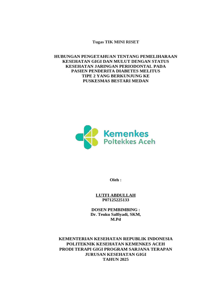 Tugas Mini Riset | PDF