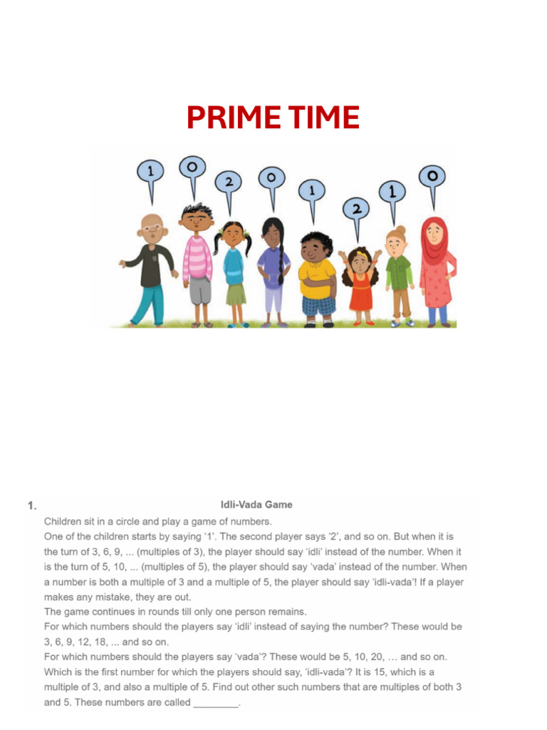 6th Prime Time-1 | PDF